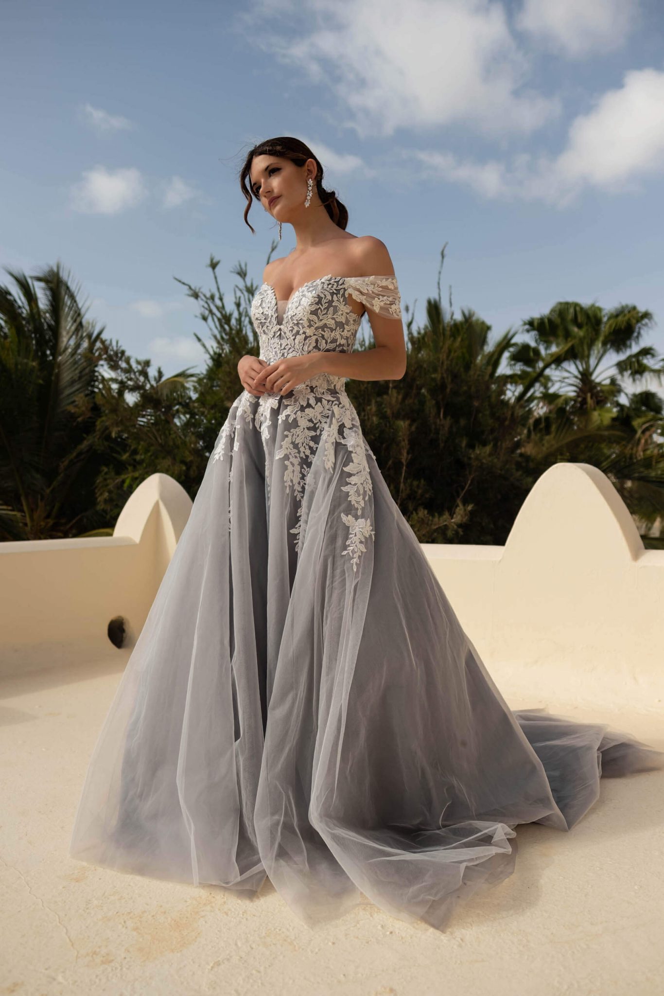 Gekleurde trouwjurken - Bruidsmode Mariska